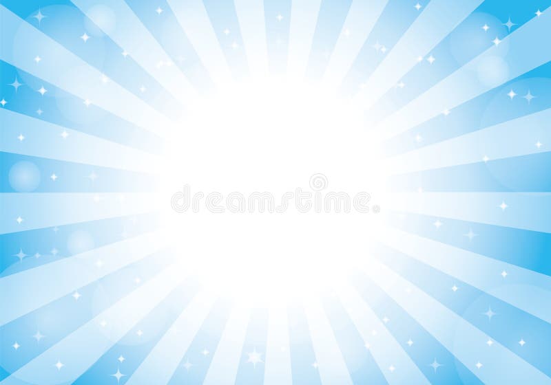 Blue Radial Background Light Vector Stock Vector - Illustration of ...
