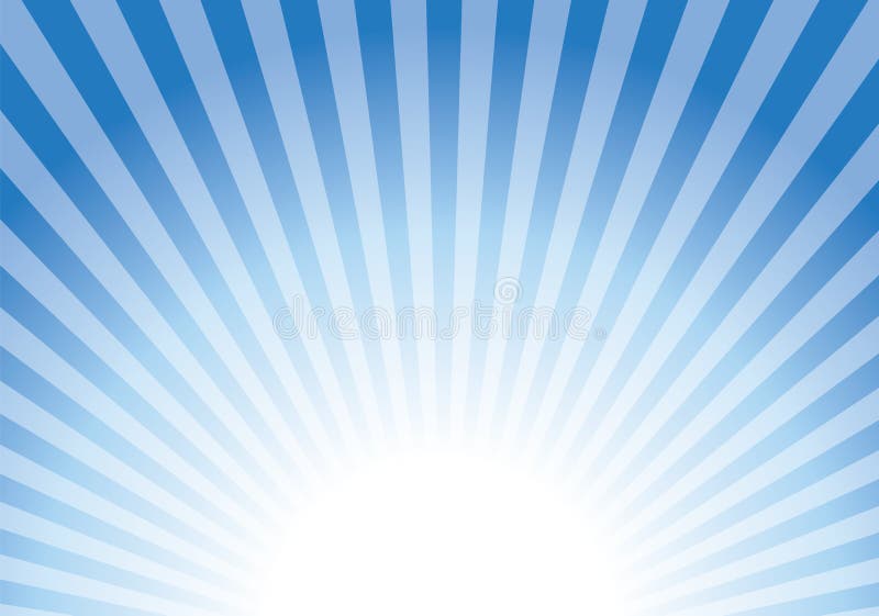 Blue Radial Background Light Vector Stock Vector - Illustration of ...