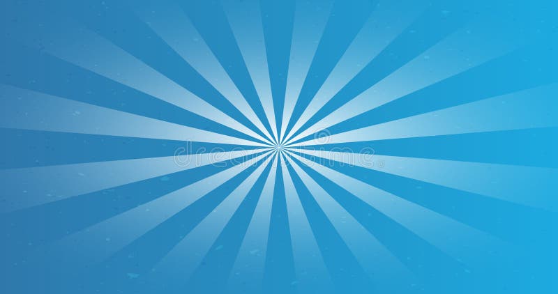 Blue Radial Sunburst Pattern Stock Vector - Illustration of sunburst ...