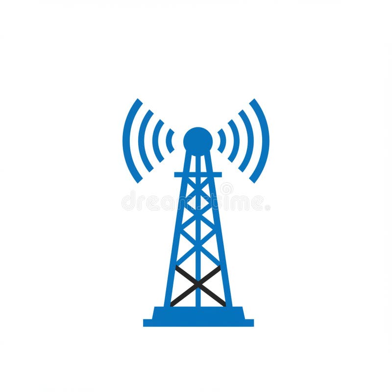 Blue Radio Tower Icon Stock Illustrations – 2,682 Blue Radio Tower Icon ...