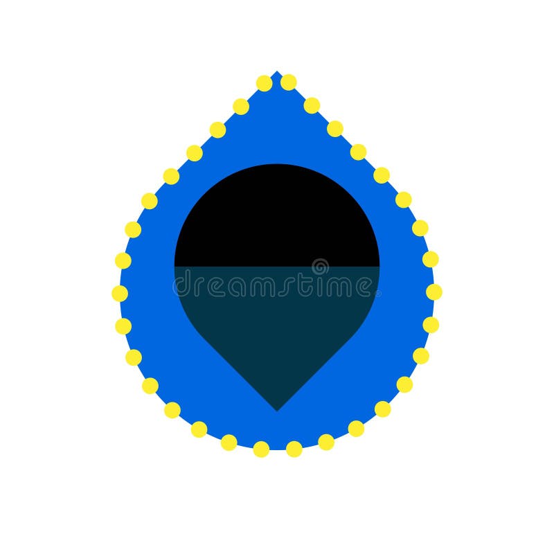 Blue Rain Drops Logo Vector Stock Vector - Illustration of natural ...