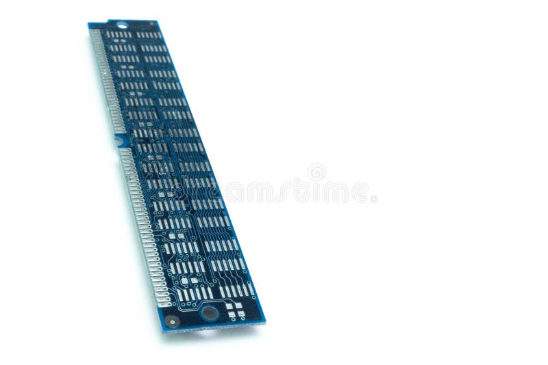 Blue RAM 03 stock photo. Image of processor, access, electrical - 187542