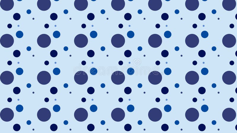 Blue Random Circles Dots Background Pattern Vector Image Stock Vector ...