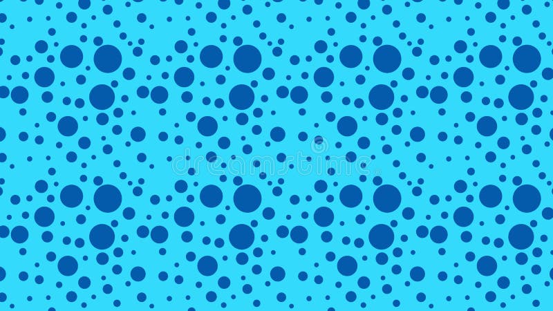 Blue Random Circles Dots Pattern Image Stock Vector - Illustration of ...