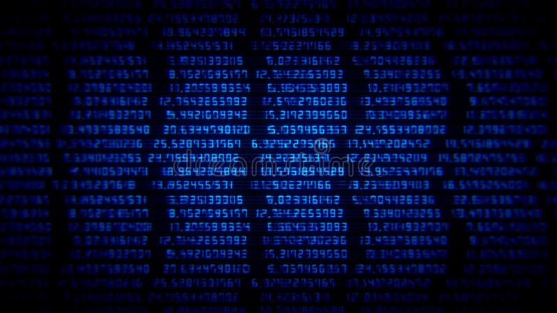 3D Blue Screen Monitor on the Moon Intro Logo Background Stock Footage ...