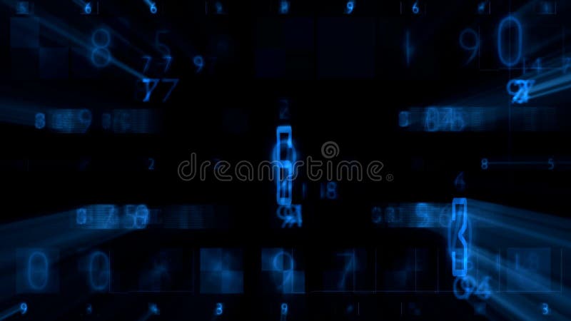 Random Numbers on Green Screen Stock Footage - Video of figures ...