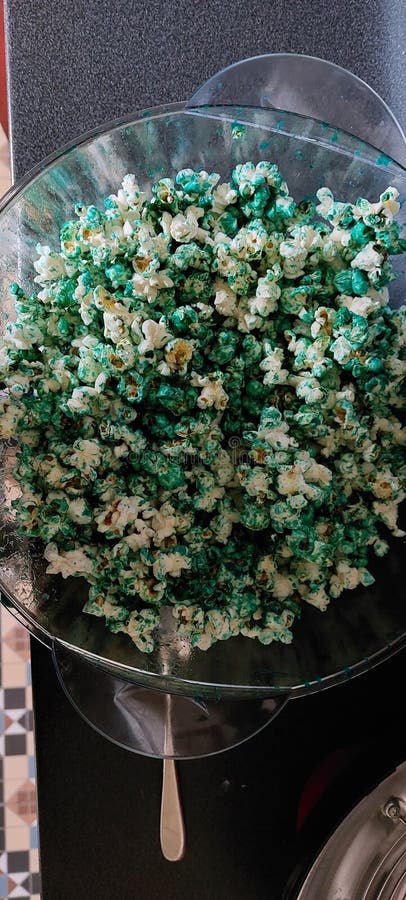 Blue raspberry popcorn stock image. Image of raspberry - 270356765