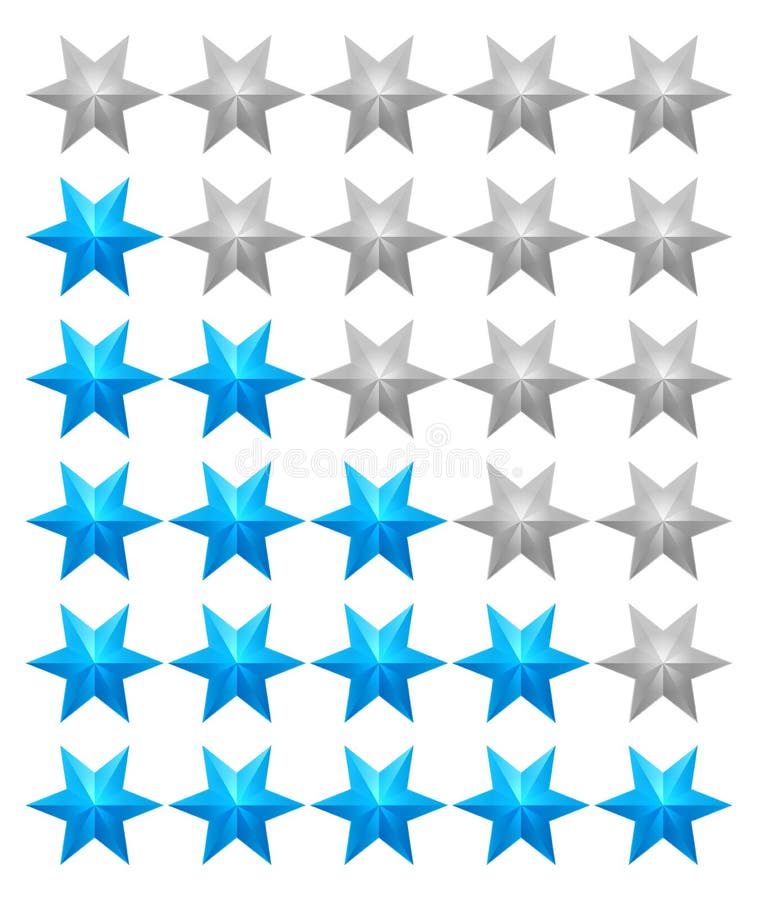 Rating stars icon stock vector. Illustration of choice - 64795177