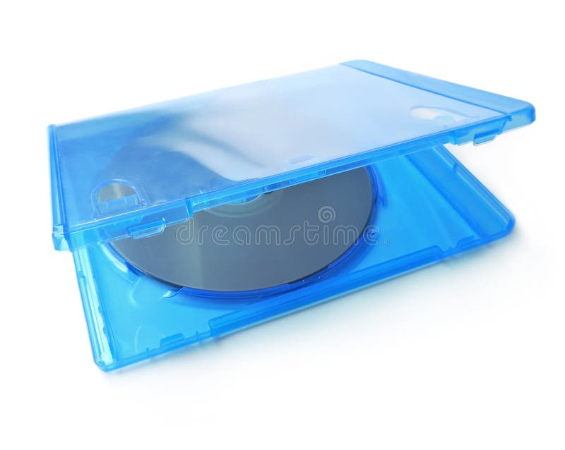 Blue ray DVD CD packaging stock image. Image of clipping - 74141155