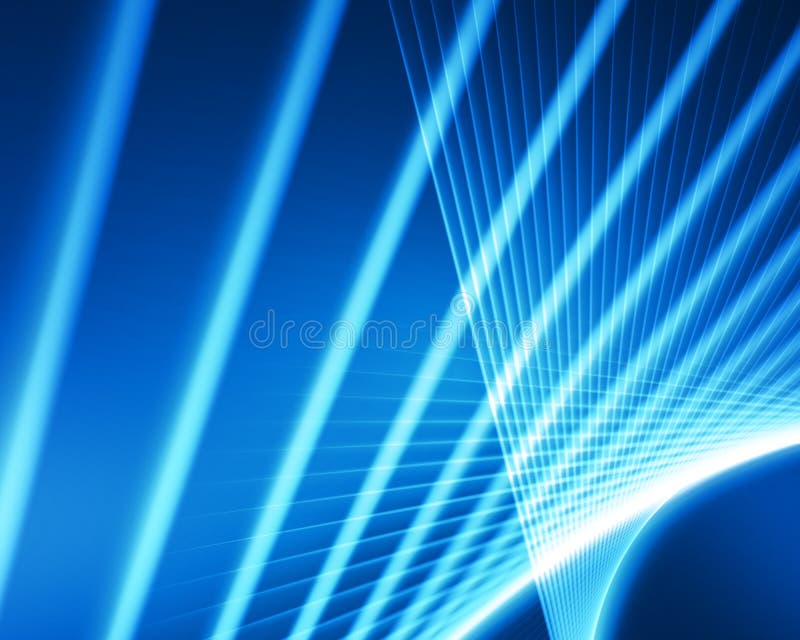 Blue rays stock illustration. Illustration of digital - 7448620