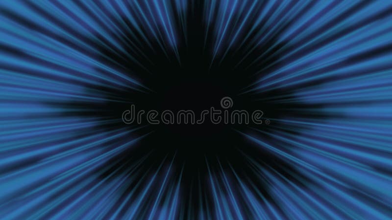 Blue Rays Zoom in Motion Effect, Light Color Trails, 4K High Quality ...