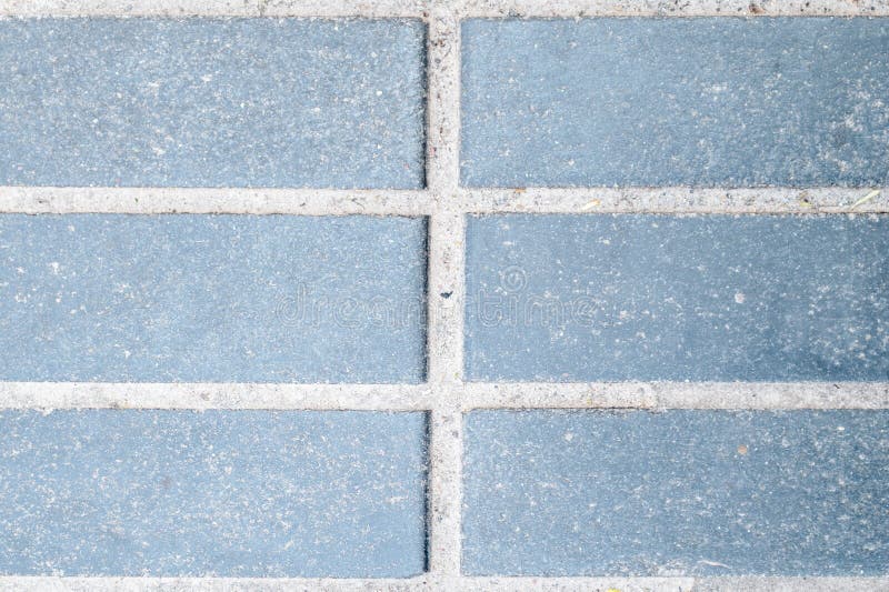 Blue Rectangular Paving Stones Forming a Textured Geometric Pattern ...