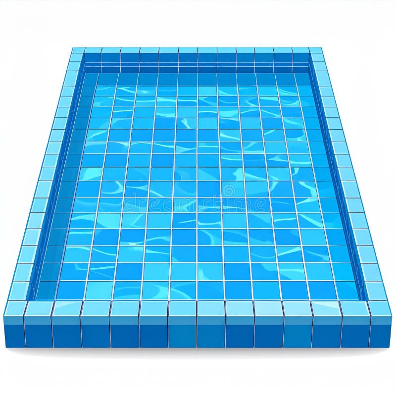 Rectangular Swimming Pool Stock Illustrations – 923 Rectangular ...