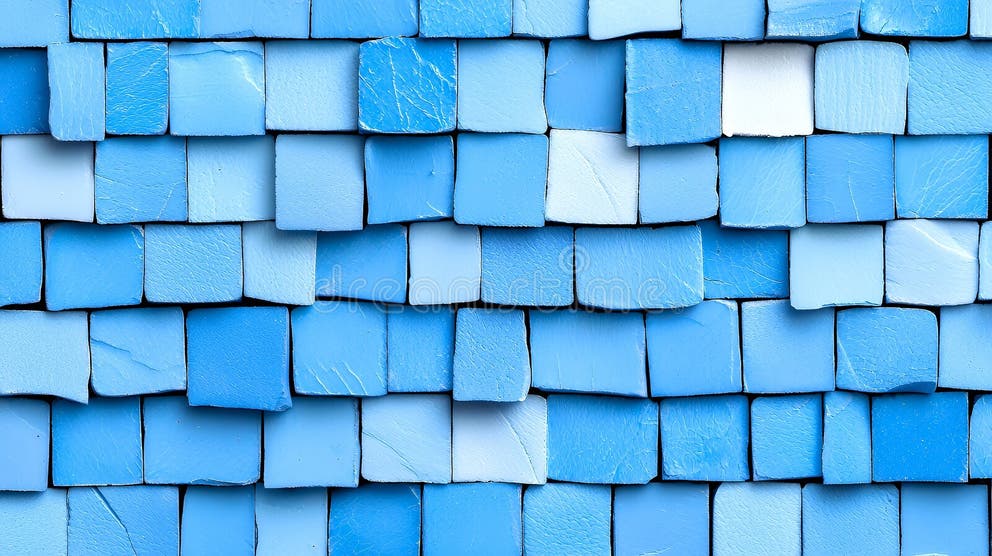 Blue Rectangular Tile Pattern Background Texture for Modern Design ...