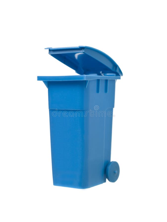 Blue recycling bag stock image. Image of recycling, reuse - 8542931