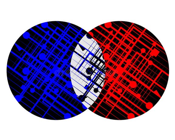 Red Blue Overlapping Stock Illustrations – 7,215 Red Blue Overlapping ...