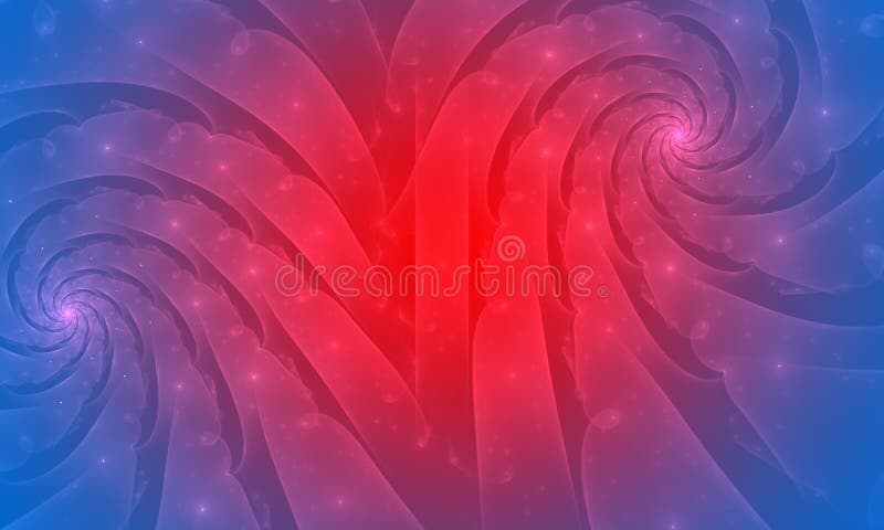 Blue and Red Abstract Background. Fade Effect Stock Illustration ...