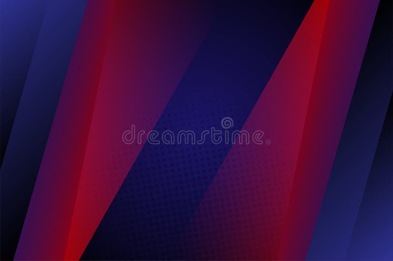 Blue and Red Background with Stripes. Vector Abstract Background ...