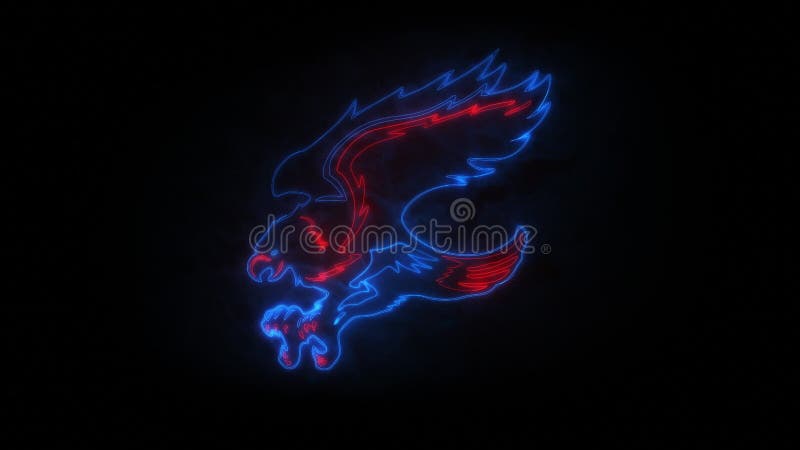Blue Fire Phoenix Wallpaper