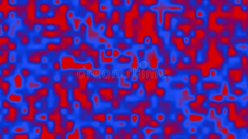 Blue and Red Digital Abstract Background with Geometric Blur Pattern ...