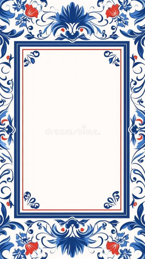 Blue Scroll Frame Stock Illustrations – 12,071 Blue Scroll Frame Stock ...