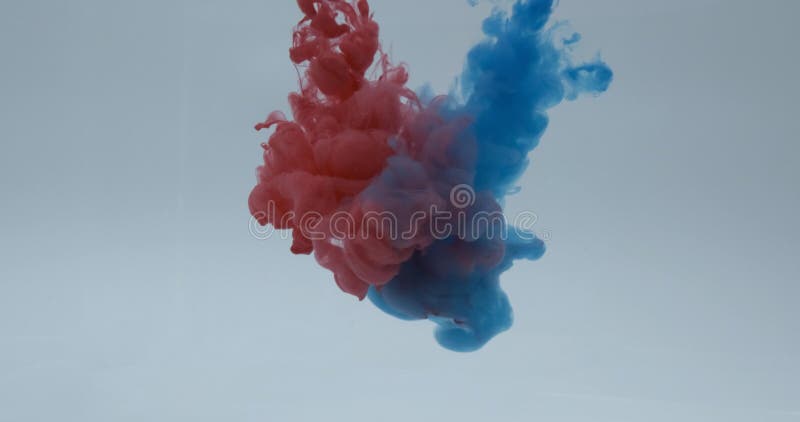 Explosion of Blue Water Balloon in a Palm on a Terracotta Background in ...