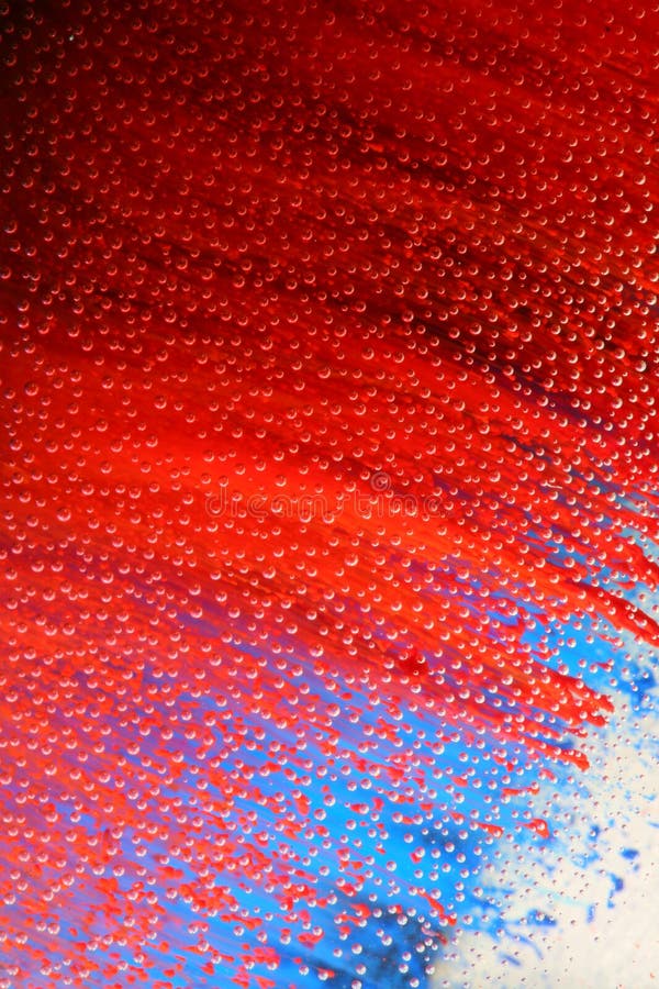 Blue and Red Ink in Water stock image. Image of blur, blue - 3041391