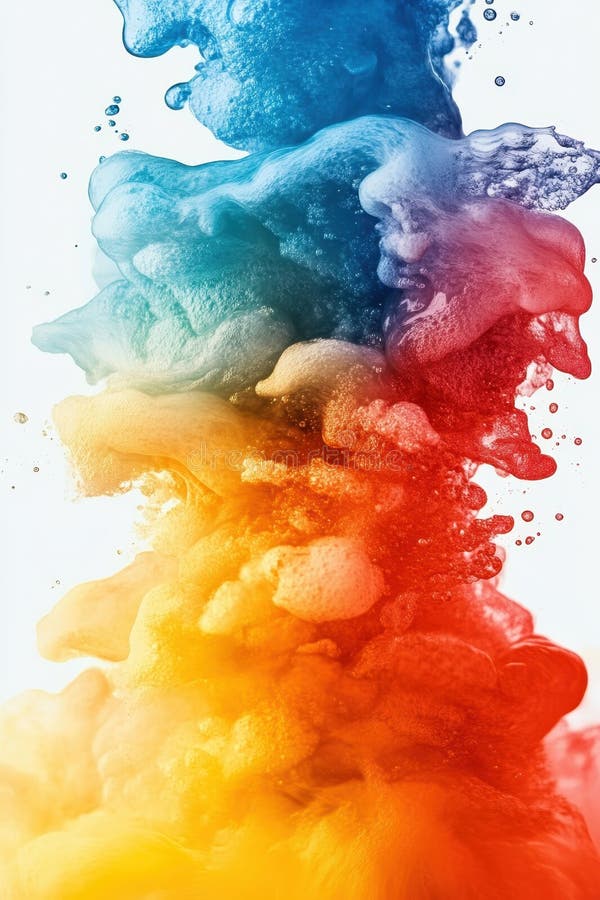 Dynamic Splash Red Blue Liquid Against Light Background Stock Photos - Free & Royalty-Free Stock ...