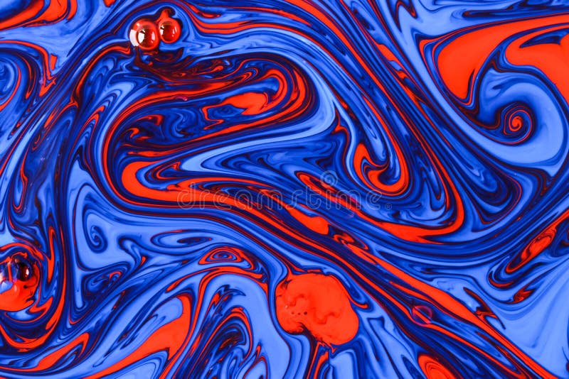 Blue Red Marble Background Texture Stock Illustration - Illustration of ...