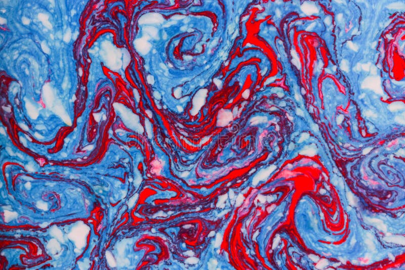 Blue Red Marble Background Texture Stock Illustration - Illustration of ...