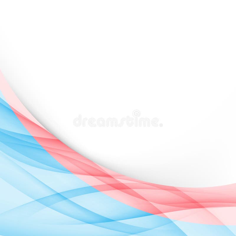 Blue and Red Modern Folder Border Template Stock Vector - Illustration ...
