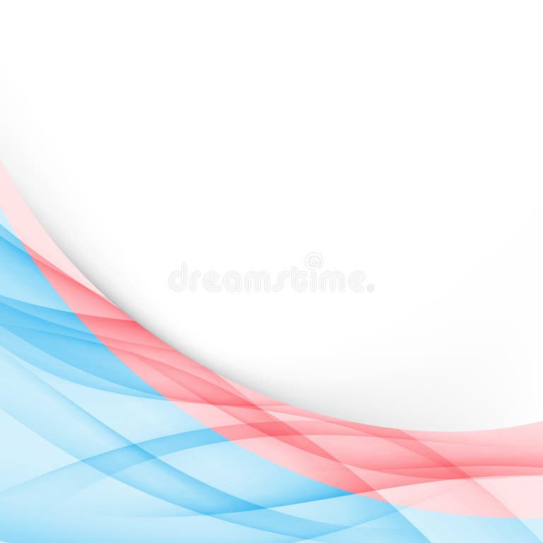 Blue and Red Modern Folder Border Template Stock Vector - Illustration ...