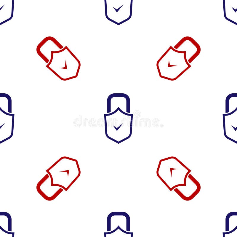 Padlock Check Logo Design Template Stock Vector - Illustration of ...