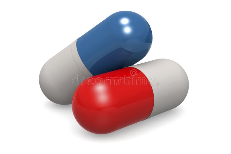 Half Red Half Blue Pill Stock Illustrations – 31 Half Red Half Blue ...