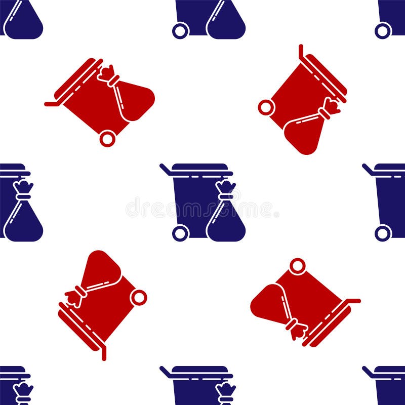 Bag Seamless Trash Stock Illustrations – 790 Bag Seamless Trash Stock ...