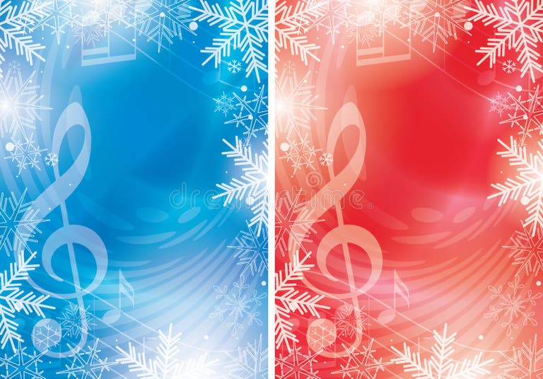 Blue Snowflake Music Notes Stock Illustrations – 85 Blue Snowflake ...