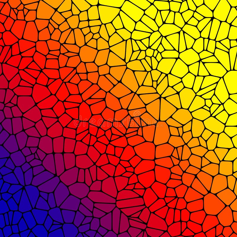 Blue, Red, Yellow Background. Abstract Vector Pattern. Eps 10 Stock ...