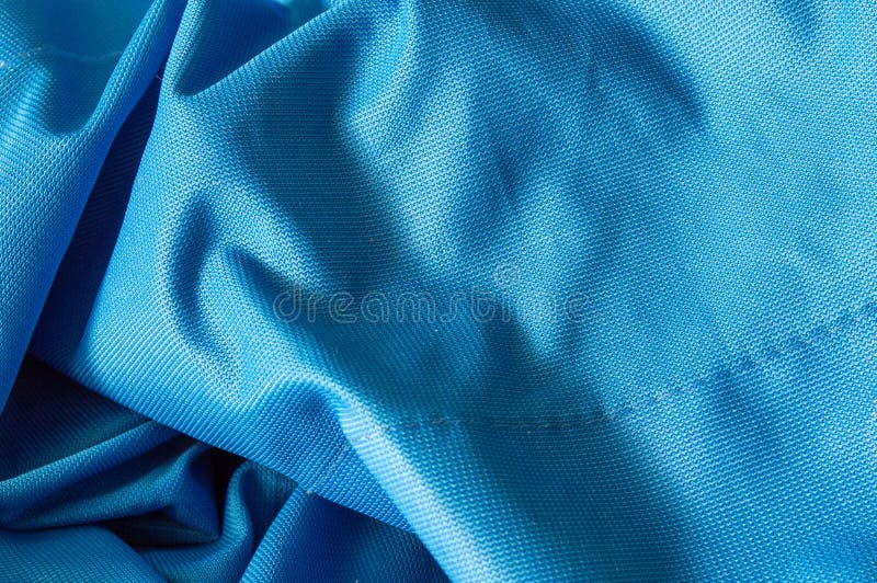 Blue Reflective Fabric Texture or Background Stock Image - Image of ...