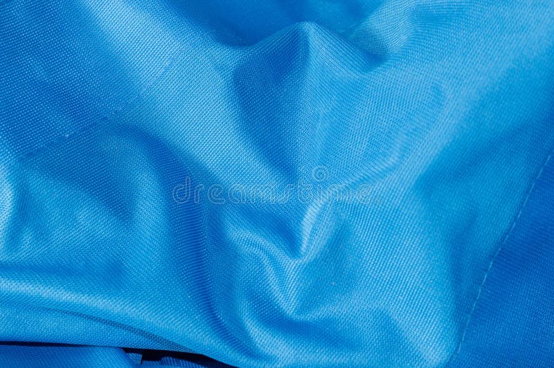 Blue Reflective Fabric Texture or Background Stock Image - Image of ...