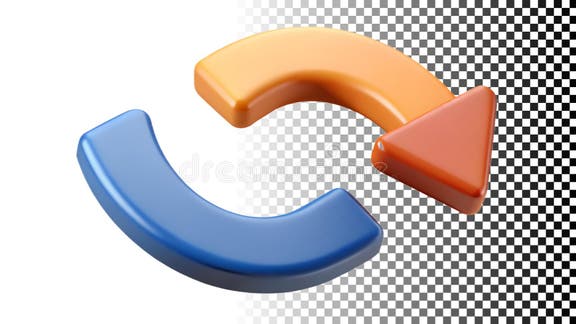Blue Refresh Arrows, Reload Symbol, Update, and Cycle Process Png ...