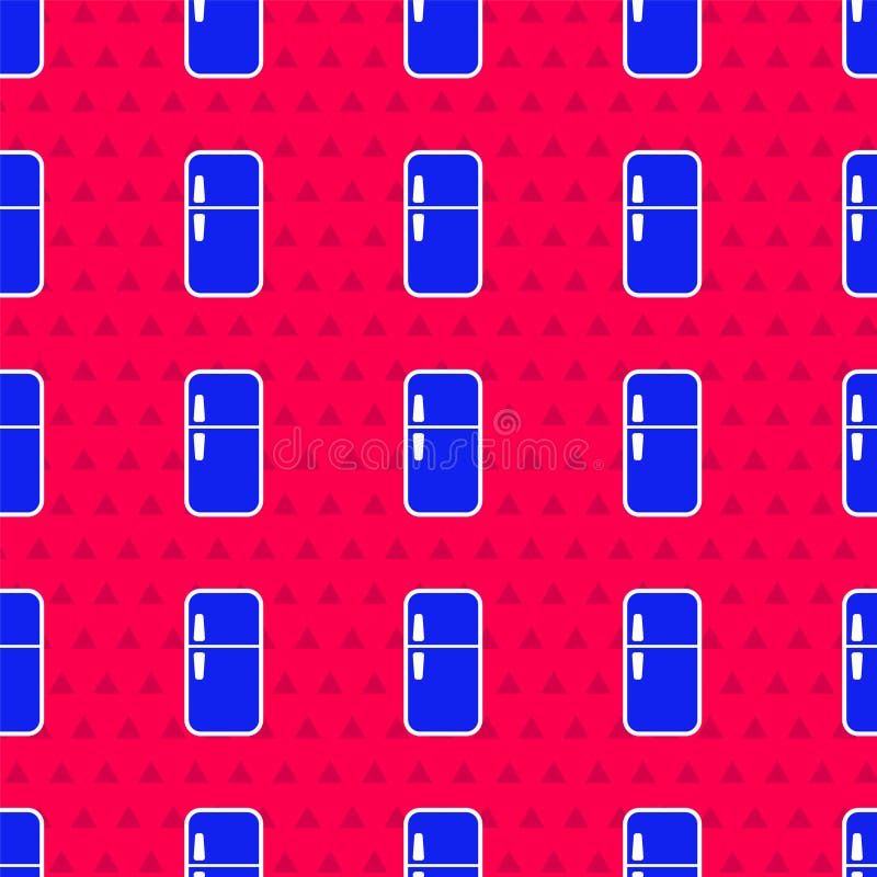 Refrigerator Pattern Seamless Blue Stock Illustrations – 220 ...