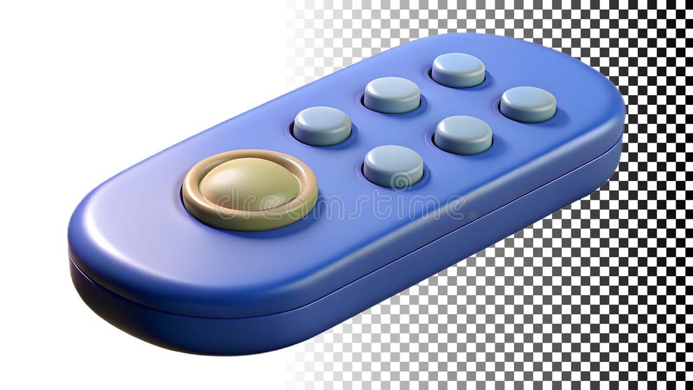 Blue Remote Control for Electronic Devices, User Interface and ...