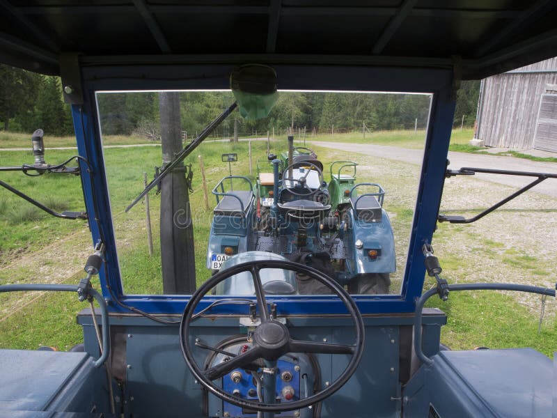 Inside Cab View Tractor Stock Photos - Free & Royalty-Free Stock Photos ...