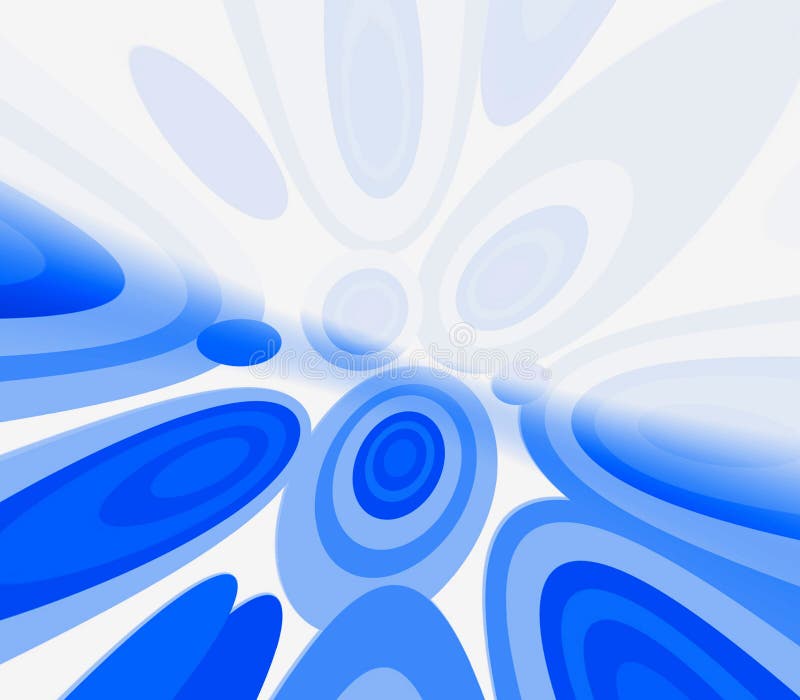 Blue Retro Circles stock illustration. Illustration of bubble - 10852565