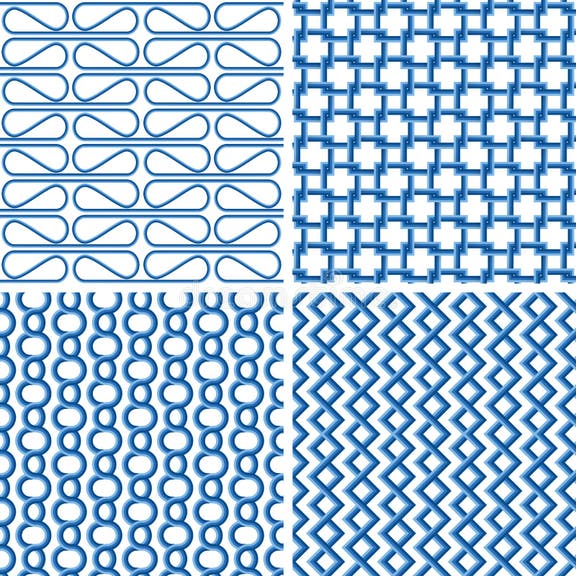 Blue retro pattern stock vector. Illustration of psychedelic - 6299185