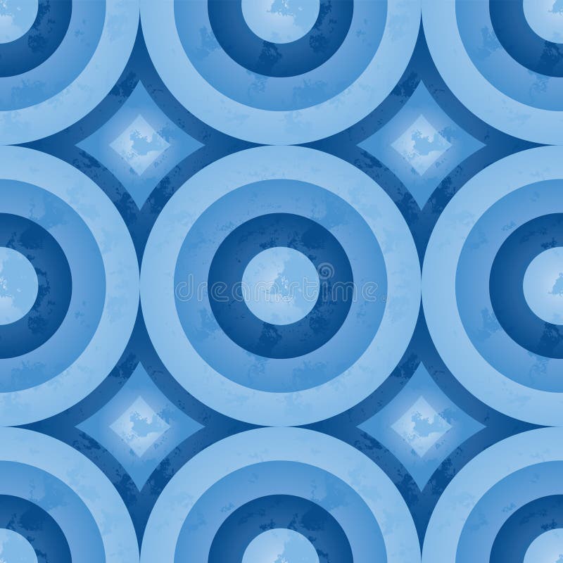 Seamless circle pattern stock vector. Illustration of fashionable - 9690095