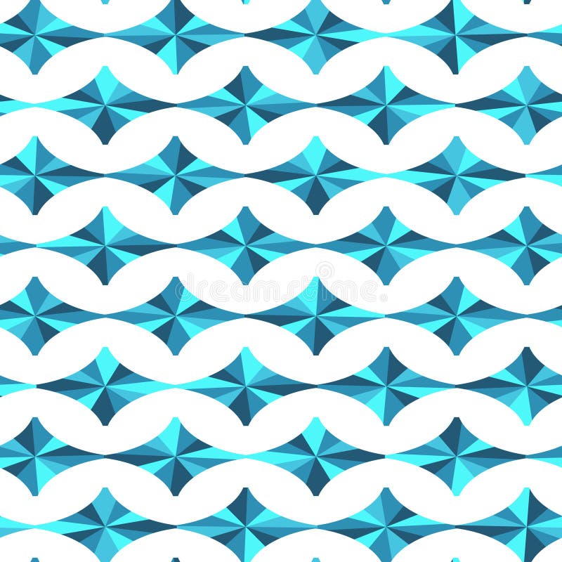 Blue rhombus ornament stock vector. Illustration of mosaic - 62126941