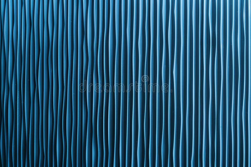 A Textured Blue Background with Ribbed Patterns Running Across the ...