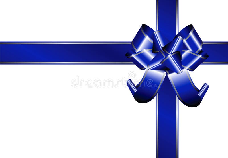 Blue Ribbon Cutting stock illustration. Illustration of business - 29322816