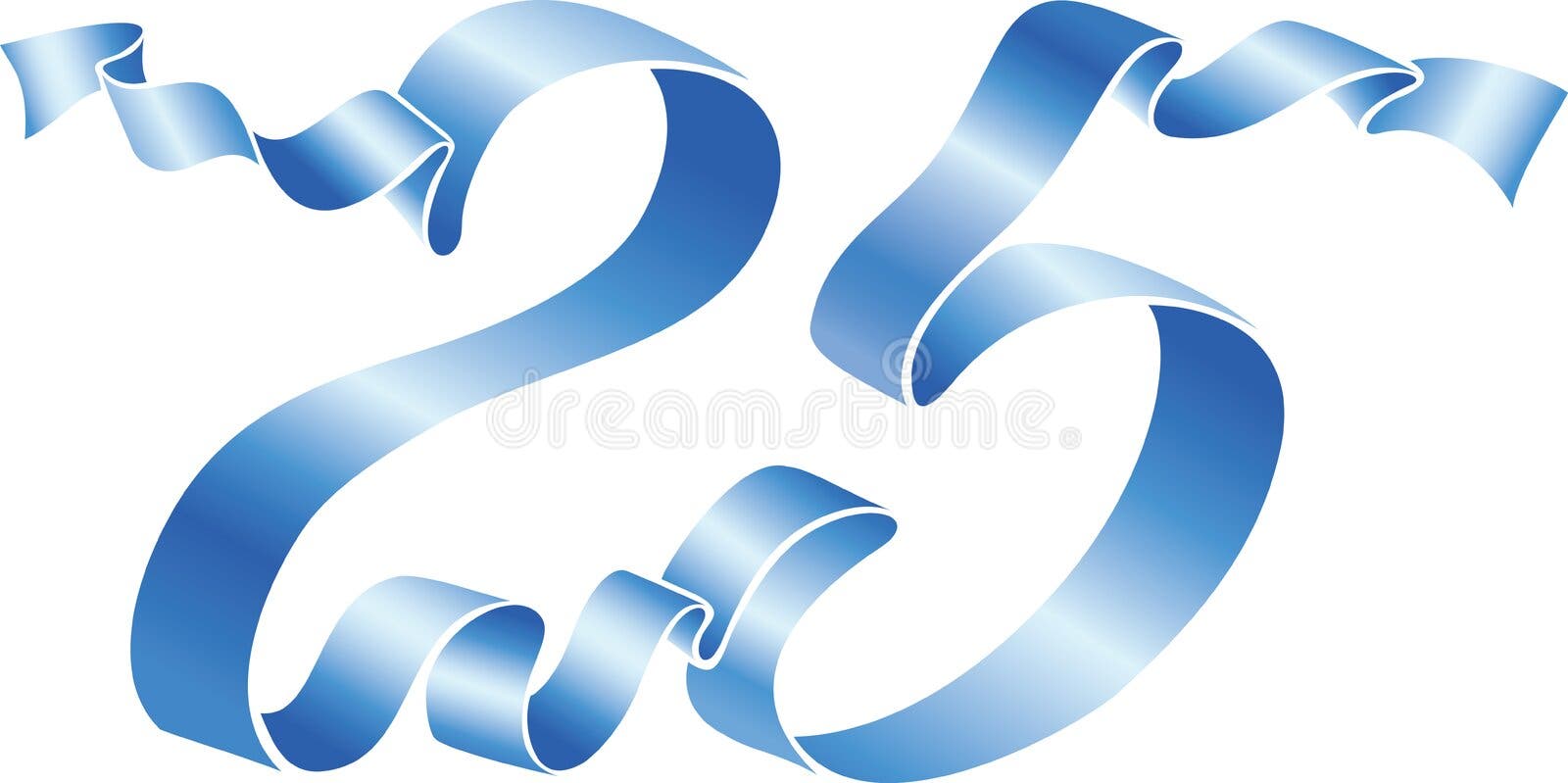 The Number 25 stock illustration. Illustration of flowers - 34442878